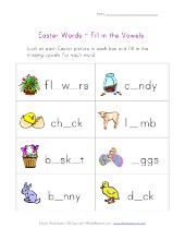 Easter Worksheets for Kids | All Kids Network