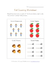 Fall Worksheets for Kids | All Kids Network