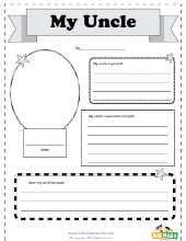 Family Worksheets for Kids | All Kids Network