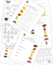 Food Worksheets | All Kids Network