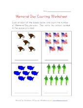 Memorial Day Worksheets | All Kids Network