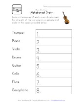 Printable Music Worksheets for Kids | All Kids Network