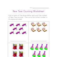 New Year Worksheets for Kids | All Kids Network