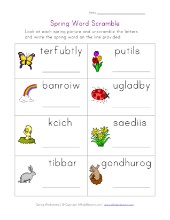 Spring Worksheets for Kids | All Kids Network