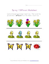 Spring Worksheets for Kids | All Kids Network