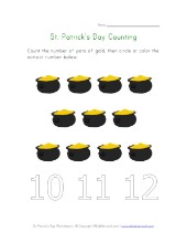 St. Patrick's Day Worksheets | All Kids Network