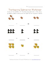 Thanksgiving Worksheets | All Kids Network