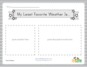 Weather Worksheets | All Kids Network