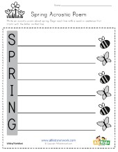 Spring Worksheets for Kids | All Kids Network