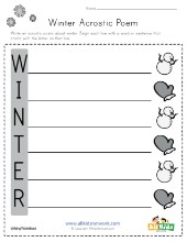 Winter Worksheets for Kids | All Kids Network