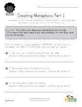 Metaphor Worksheets | All Kids Network